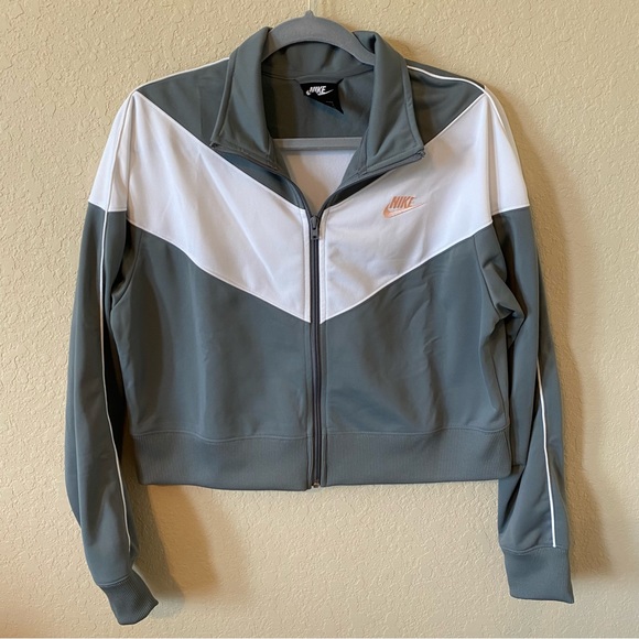 Nike | Jackets & Coats | Nike Cropped Track Jacket | Poshmark